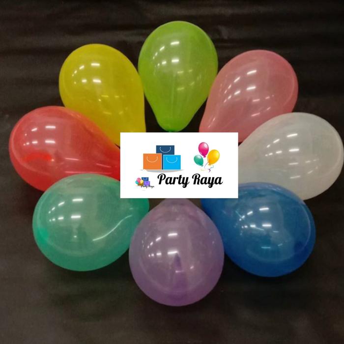 Jual Balon metalik mini / Balon mini isi air /harga isi 20 pcs ...