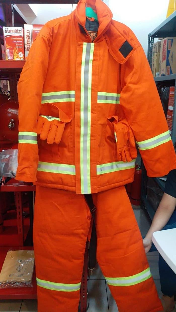 Jual BAJU PEMADAM KEBAKARAN SAFETY ANTI API / FIRE SUIT - Hitam ...