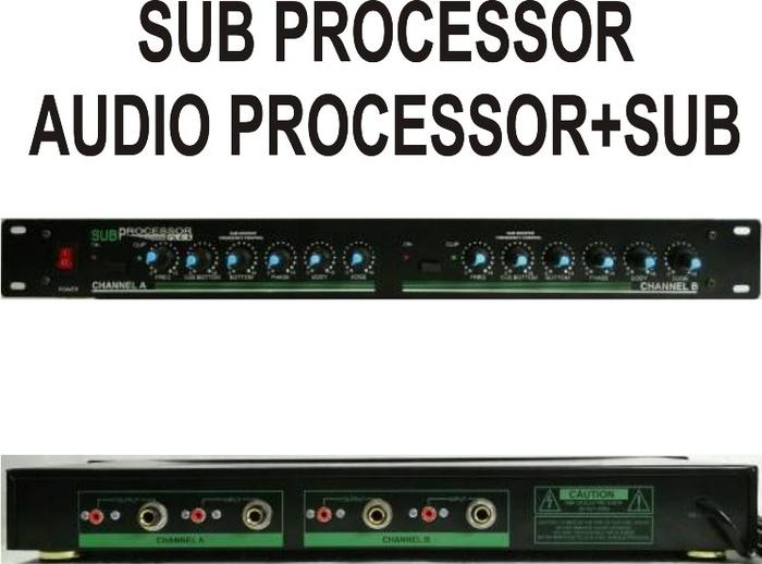 Jual SUB PROCESSOR AUDIO PROCESSOR PLUS SUB SUBWOOFER MENGGELEGAR SAVE ...