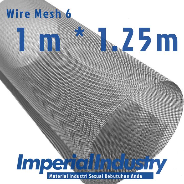 Jual WIRE MESS MESH FILTER #6 STAINLESS 304 (SARINGAN KAWAT MESH ...