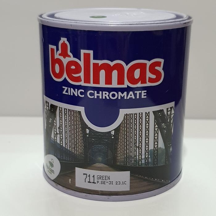 Jual Cat Dasar Meni Besi BELMAS 1 Kg Zinc Chromate Green Hijau / Grey ...