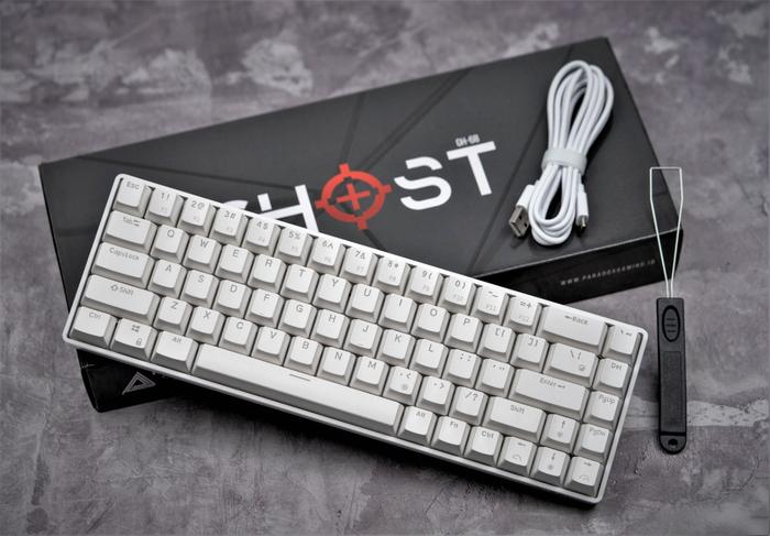 Promo Paradox Gaming Ghost Mechanical Keyboard IBM68K - White Cicil 0% ...