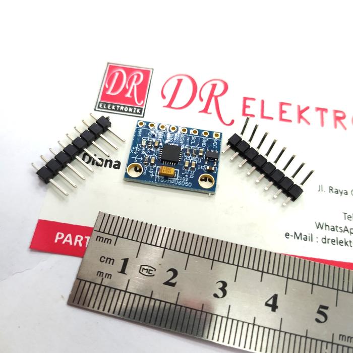Jual Modul GY-521 Accelerometer IMU MPU6050 3 axis Gyroscope Sensor ...