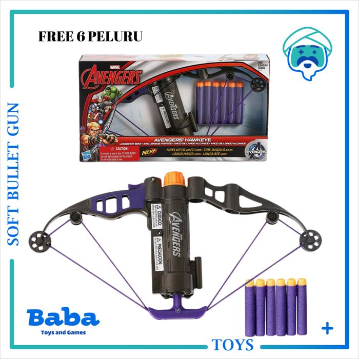 Jual NERF GUN MARVEL HAWKEYE LONGSHOT BOW ORIGINAL NEW - Jakarta Utara ...