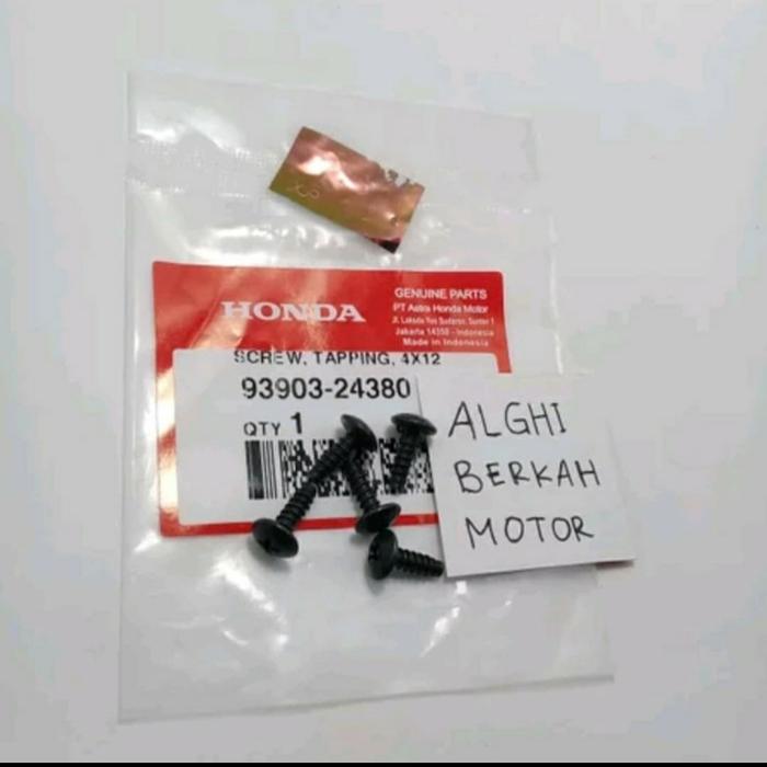 Jual Screw Tapping 4x12 Baut Honda Hitam 9390324380 - Kota Bekasi ...