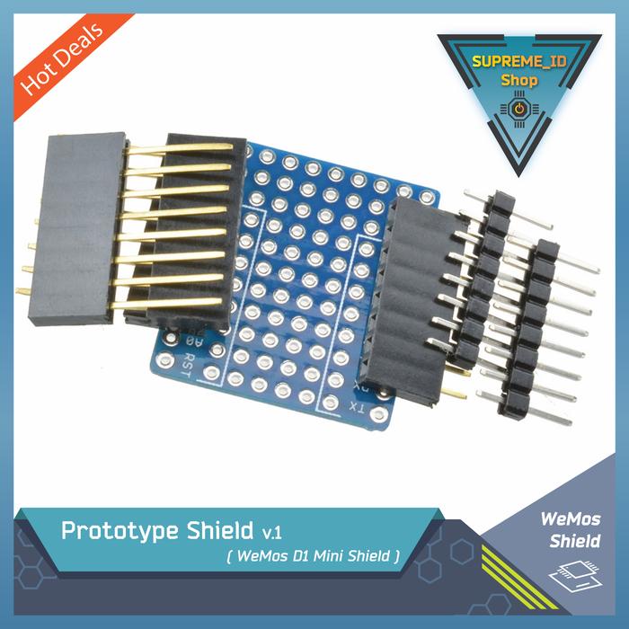Jual Prototype Proto Shield for IoT WeMos D1 mini Wifi - Jakarta Utara ...