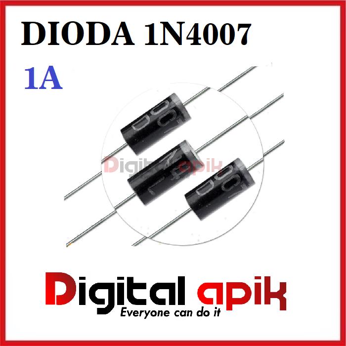 Jual Dioda 1N4007 1A 50V Diode IN4007 Silicon Rectifier 1 A 1000V 1N ...