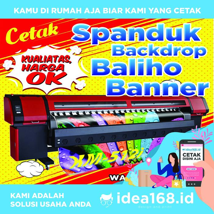 Jual CETAK SPANDUK CUSTOM BANNER FREE DESIGN 340g MURAH DESAIN GRATIS ...