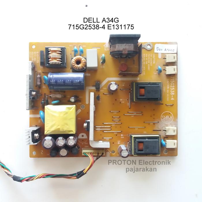 Jual PSU LCD Monitor Dell A34G 715G2538-4 Power Supply - Kab ...