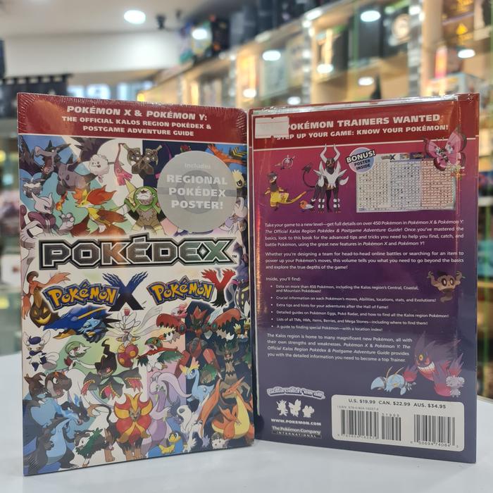X And Y Pokedex Book