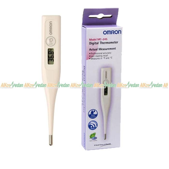 Jual Thermometer Digital Omron Mc-245/termometer Ketiak Omron Mc245 Di ...