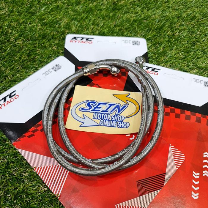 Jual Brake Line Selang Rem Depan Nmax Pcx Ktc Aerox Kytaco Original 130 Cm - Merah - Kota ...