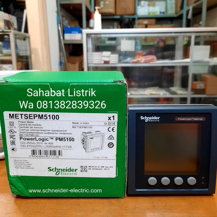 Jual METSEPM5100 SCHNEIDER / PM 5100 SCHNEIDER POWER METER - Jakarta ...
