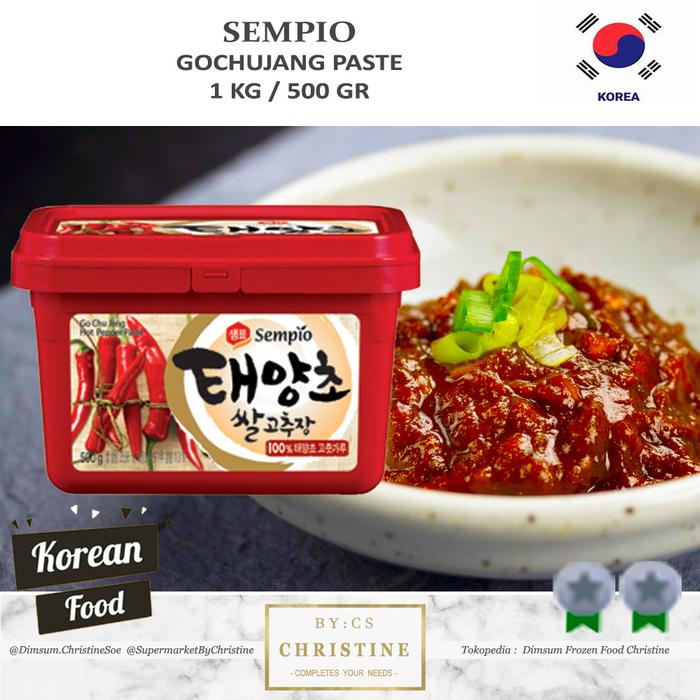 Jual SEMPIO GOJUCHANG GO JU CHANG CHILI PEPPER PASTE 1 KG - Jakarta ...