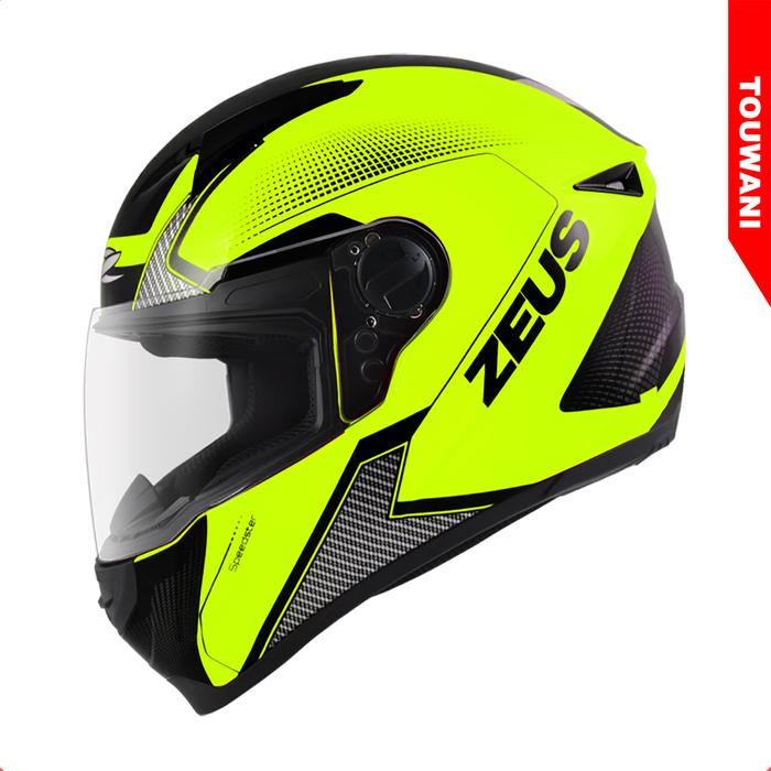 Promo Helm ZEUS ZS811 ZS-811 Fluor Yellow AL6 Black - Jakarta Utara ...
