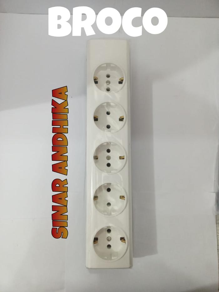 Jual Stop Kontak Broco 5 Lubang Non-cp 15350Ncp - Jakarta Barat - Sinar ...
