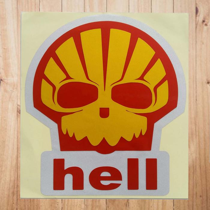 Jual STIKER SHELL HELL - Kota Bandung - Stickerku_ | Tokopedia