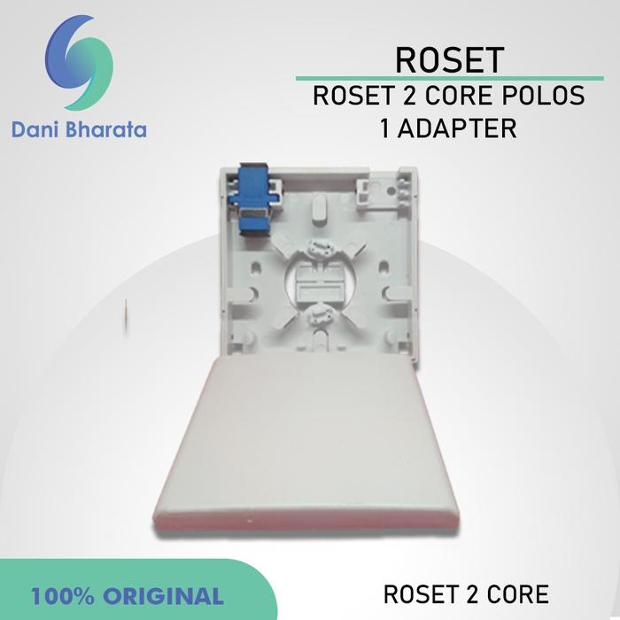 Jual Roset 2 Core Polos 1 Adapter SC UPC Fiber Optik - Kota Surabaya ...