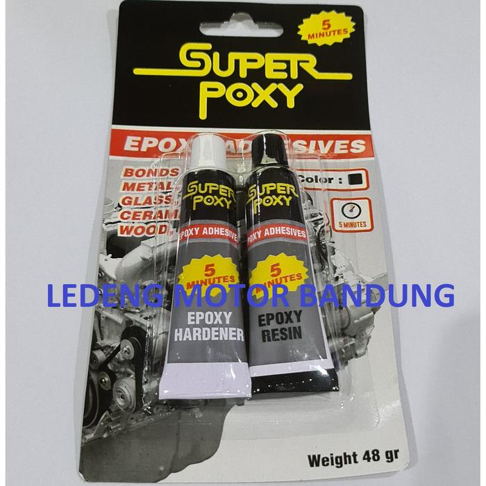Jual Plastic Steel 5 menit Lem Besi Plastik Dua Komponen Epoxy Hardener ...