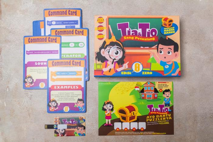 Jual Cara Desain GAME sendiri: Paket Belajar CODING untuk Anak SD - Kab ...