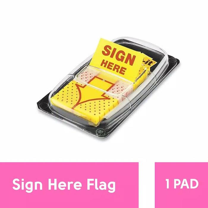 Jual Post It Sign Here 3M 680-9 - Jakarta Pusat - LadangAtk Stationery ...
