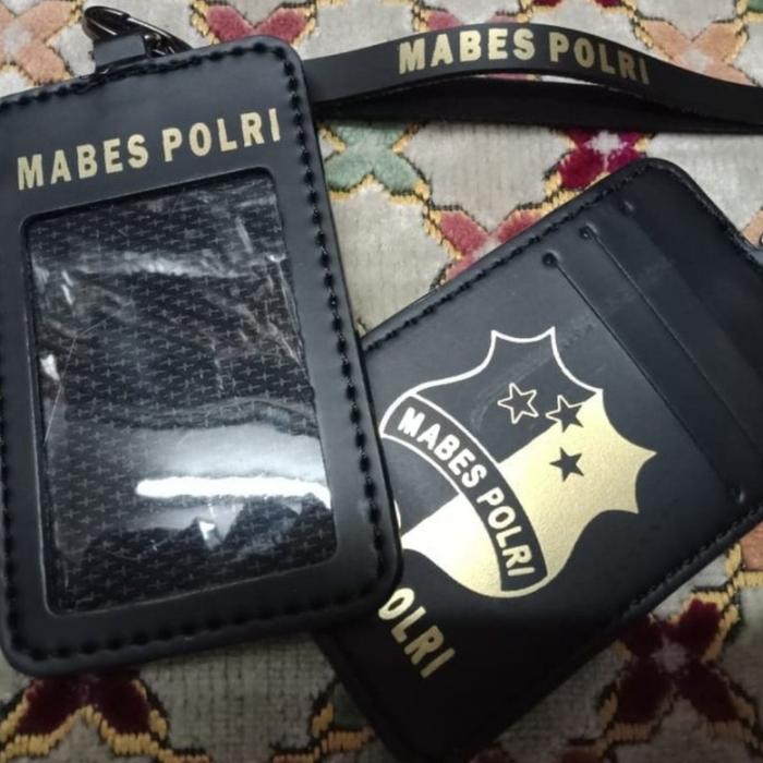 Jual Tali gantungan name tag id card logo mabes polri - Jakarta Pusat ...