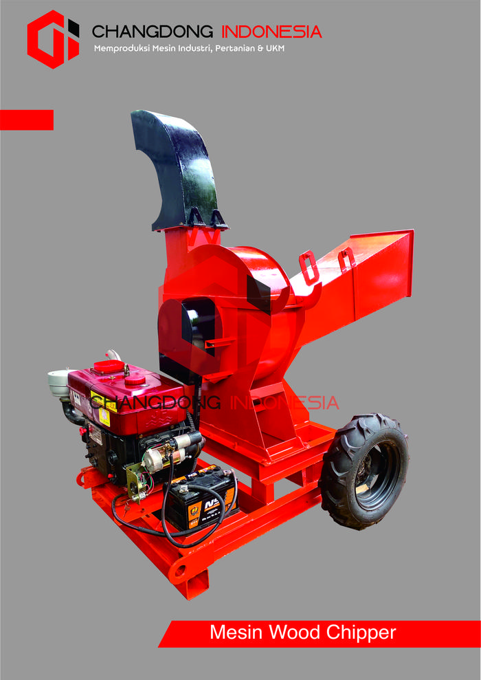 Jual Wood Chipper Machine ( Mesin Penghancur kayu ) - Kota Bekasi ...