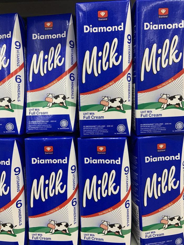 Jual diamond milk uht full cream 200ml - Kota Tangerang Selatan ...