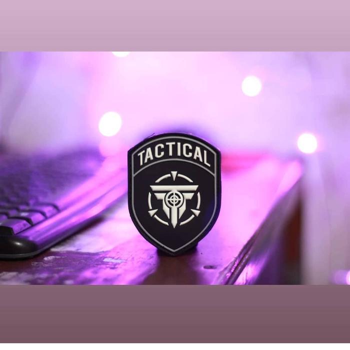 Promo Patch Rubber Tactical Velcro Tactical Emblem Tactical emblem ...
