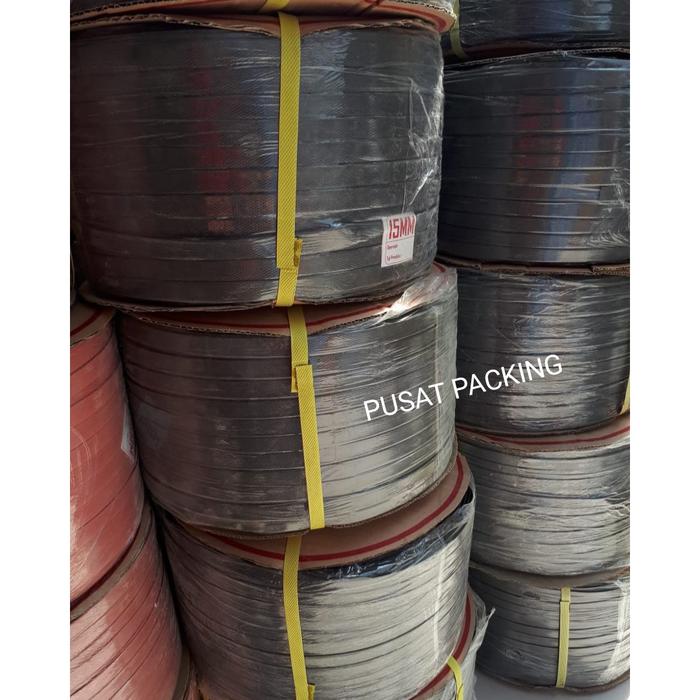Jual Tali Strapping Straping Band Warna 15mm/Tali Packing/Tali Klem ...