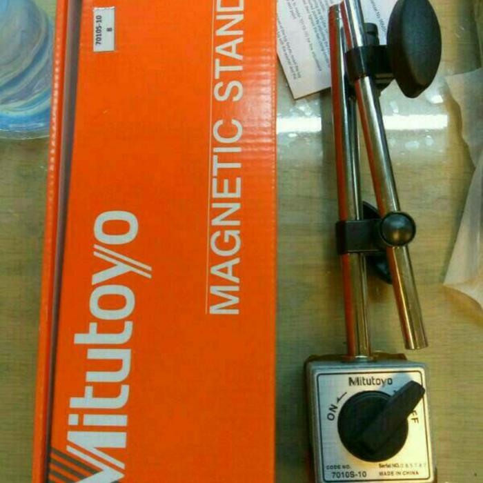 Jual magnetic stand base / dudukan dial indicator 7010S-10 MITUTOYO ASLI - Jakarta Barat ...