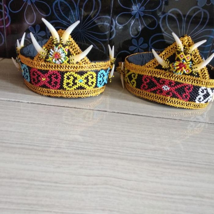 Jual topi dayak Kalimantan - Kota Balikpapan - Borneo Etnik | Tokopedia