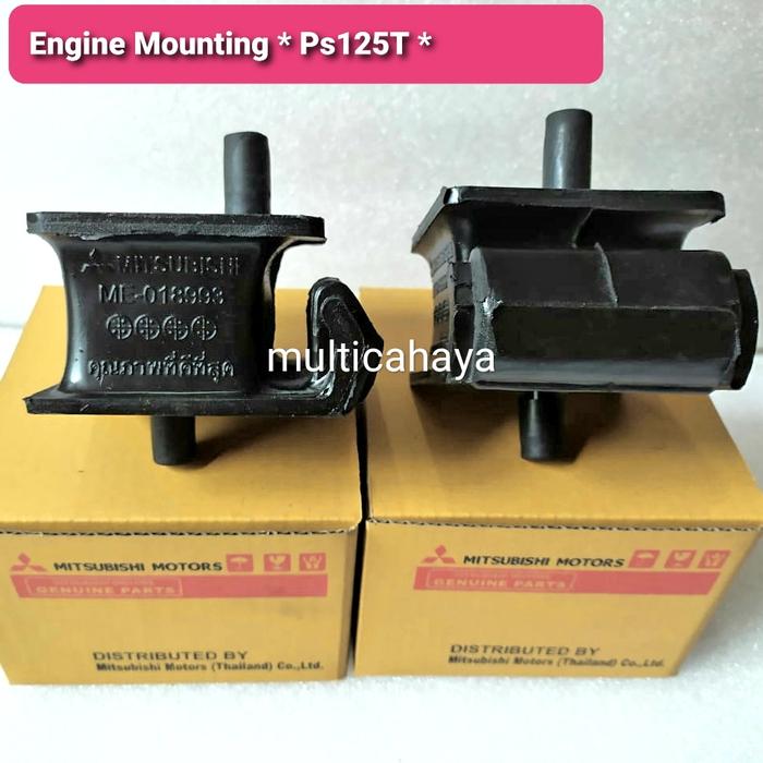Jual dudukan mesin engine mounting Mitsubishi pe125turno canter ...
