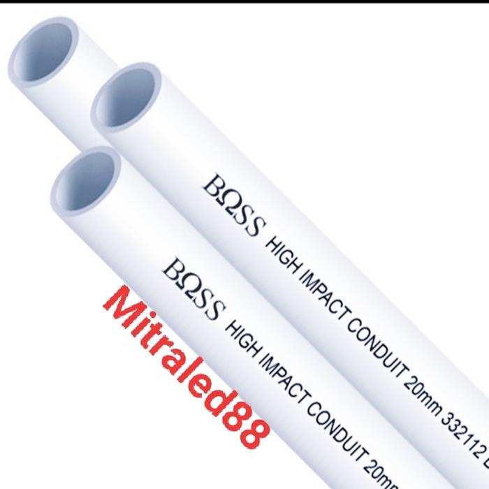 Jual Pipa Conduit Boss 20mm/Pipa Listrik PVC 20MM Sambungan Kabel Pipa ...
