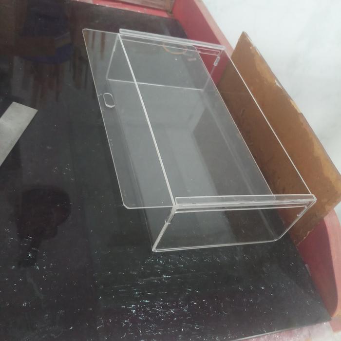 Jual box akrilik dengan tutupan 25x14x7 - Kab. Bogor - tokul | Tokopedia