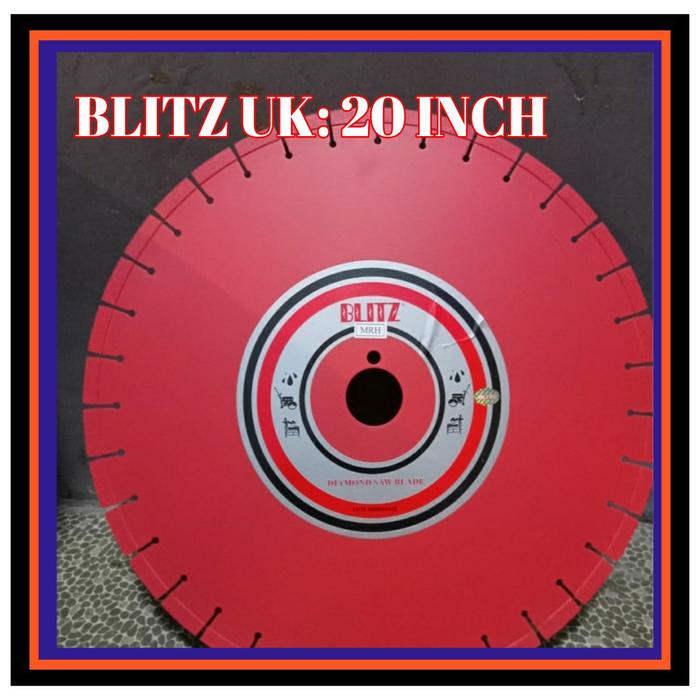 Jual Diamond Cutting Wheel BLITZ 20 Inch potong belah beton-aspal ...
