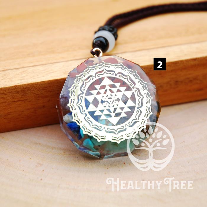 Jual Pendant Orgonite Mandala Dodekagon Om/ Sri Yantra/ Metatron 7 ...