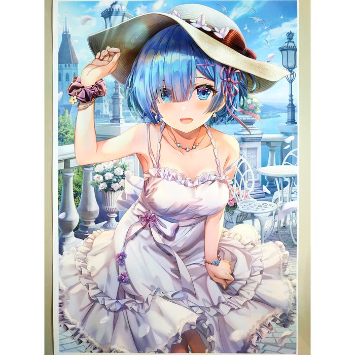 Jual Poster Anime ReZero 12 Rem Merchandise Re:Zero Re Zero - Jakarta ...