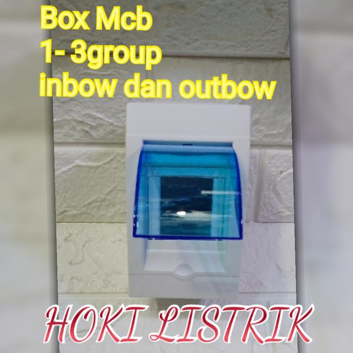 Jual BOX MCB INBOW OUTBOW 1 2 3 GROUP / BISA BUAT MCB SCHNEIDER BROCO ...