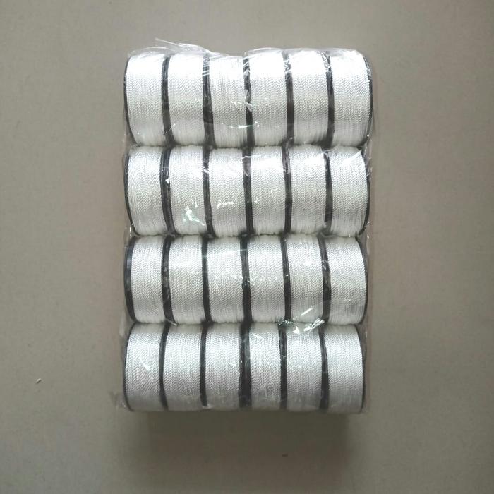 Jual Benang nylon / sol nilon putih kecil / benang ukur bangunan ...