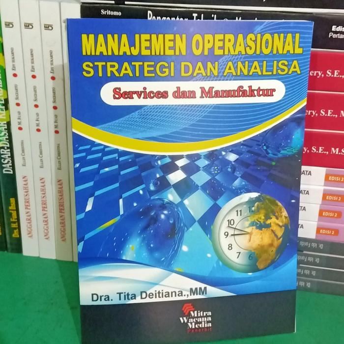 Jual MANAJEMEN OPERASIONAL.strategi dan Analisa - Jakarta Pusat - GPRJhona | Tokopedia