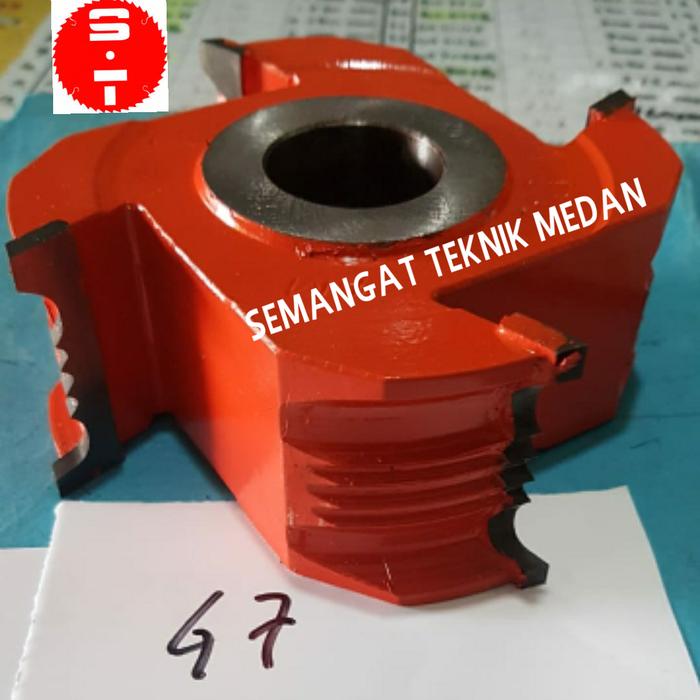 Jual MATA PISAU PROFIL ROUTER DUDUK LIS G7 PLAFON 5cm SPINDLE KAYU 30mm ...