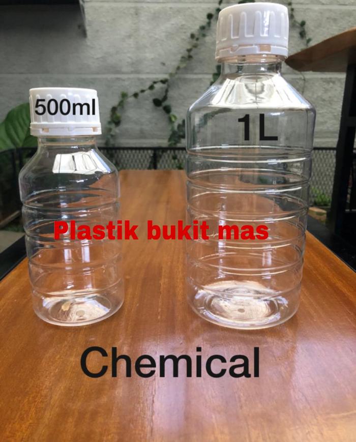 Jual botol chemical 500 ml / botol plastik gorilla 500 ml tebal ...