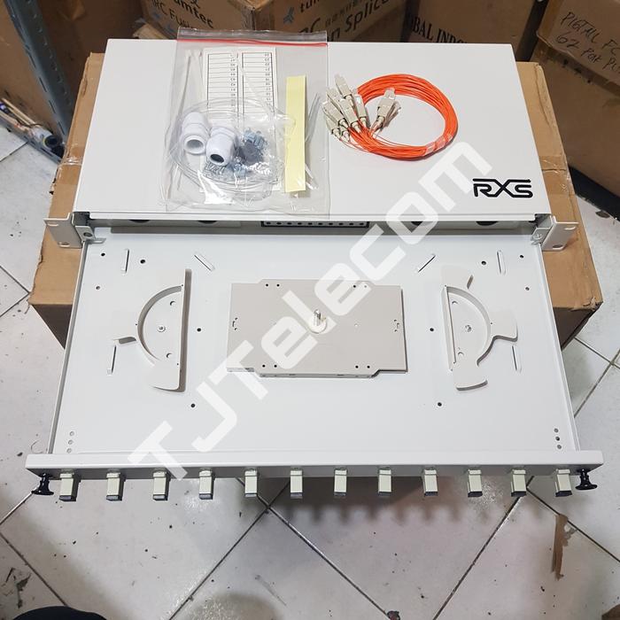 Jual OTB rack 12 core SC multimode / OM2 lengkap RXS - Jakarta Pusat ...