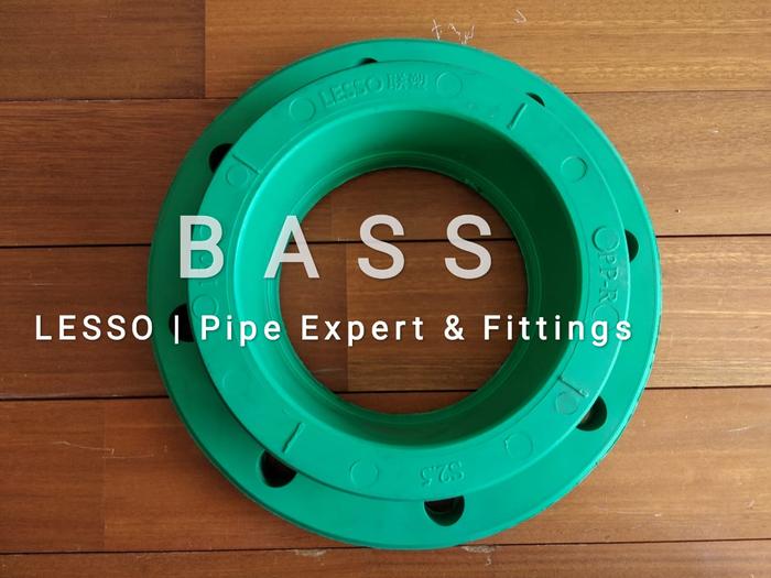 Jual Flange PPR 160mm Lesso Stub end Flange 6" inch PPR Fitting Pipa ...