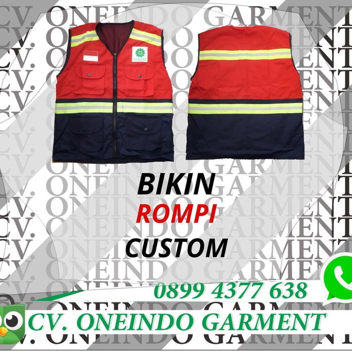 Jual Rompi Seragam Kerja Custom desain dan ukuran bebas - Kota Bekasi ...
