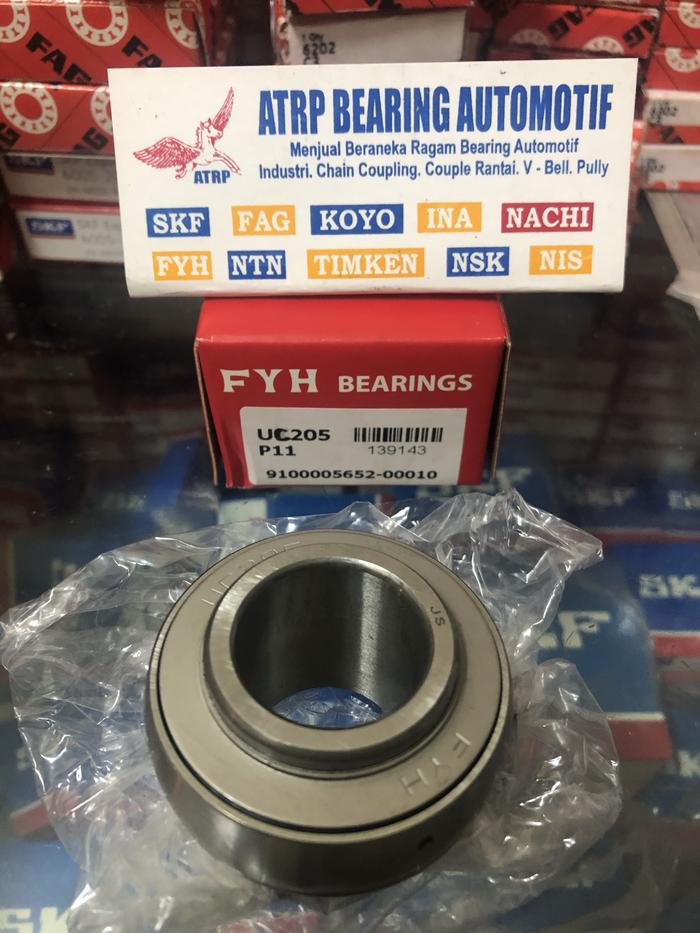 Jual INSERT PILLOW BLOCK BEARING UC 205 25 MM FYH JAPAN - Jakarta Barat - ATRP BEARING AUTOMOTIF ...