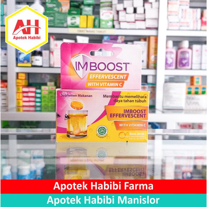 Jual IMBOOST IMBOS IMBOOS IMBOST EFFERVESCENT WITH VITAMIN C ISI 8 ...