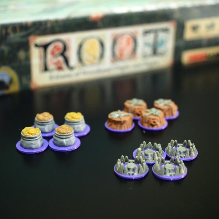 Jual 3D Printed Upgrade Kit for Root - Corvid Conspiracy Tokens board ...