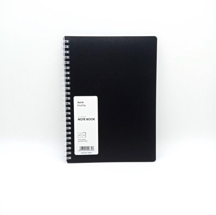 Jual Buku Tulis Notebook Spiral Hitam Daiichi Profile A5 60 Lembar ...